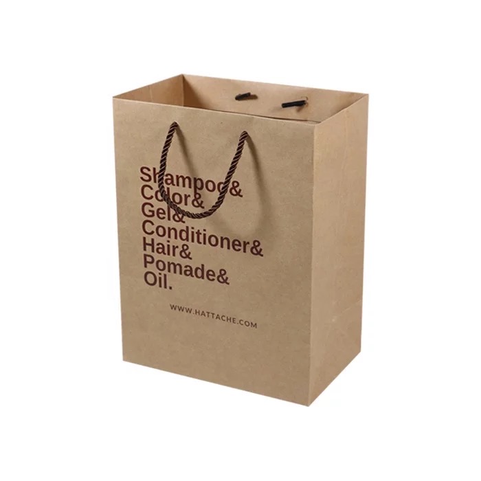 Custom Printed Rope Handle Paper Bags - Comet Packaging