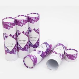 Custom Printed Cylinder Boxes & Cardboard Tubes - Comet Packaging