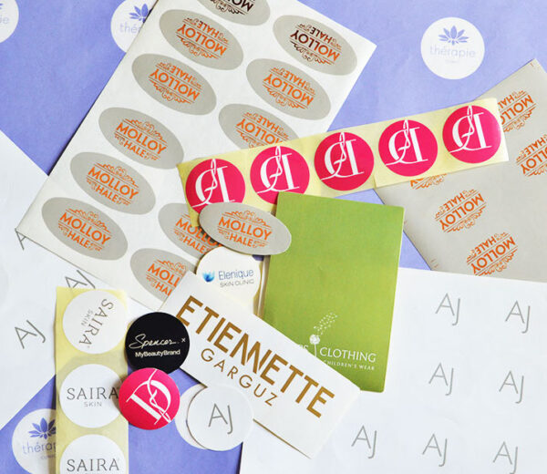 Custom Printed Stickers Supplier - Bulk Discounts - Comet Packaging