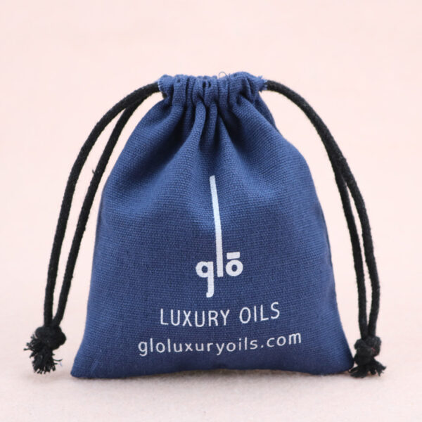 Printed Cotton Drawstring Bags - Comet Packaging