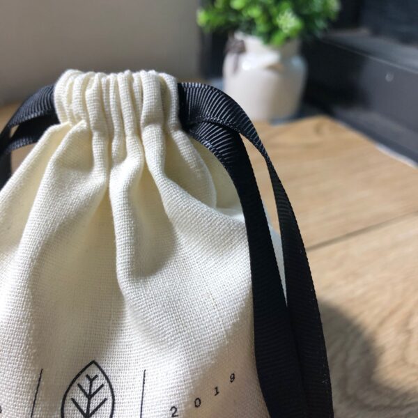 Printed Cotton Drawstring Bags - Comet Packaging