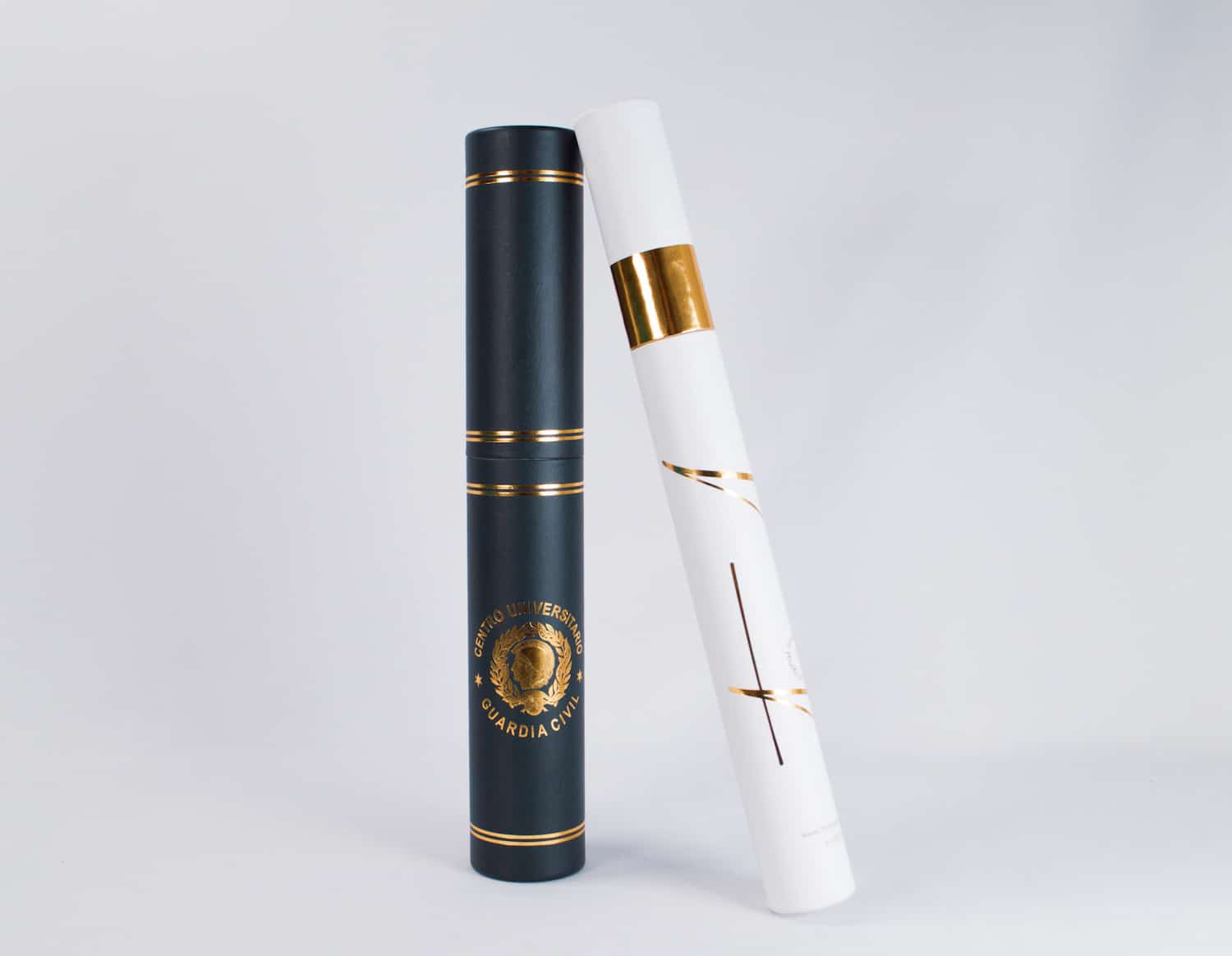 University Printed Diploma Tubes - Comet Packaging