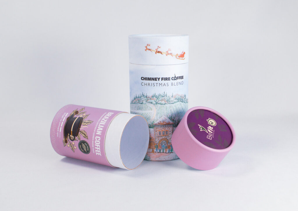 Custom Butt Jointed Cylinder Boxes - Comet Packaging