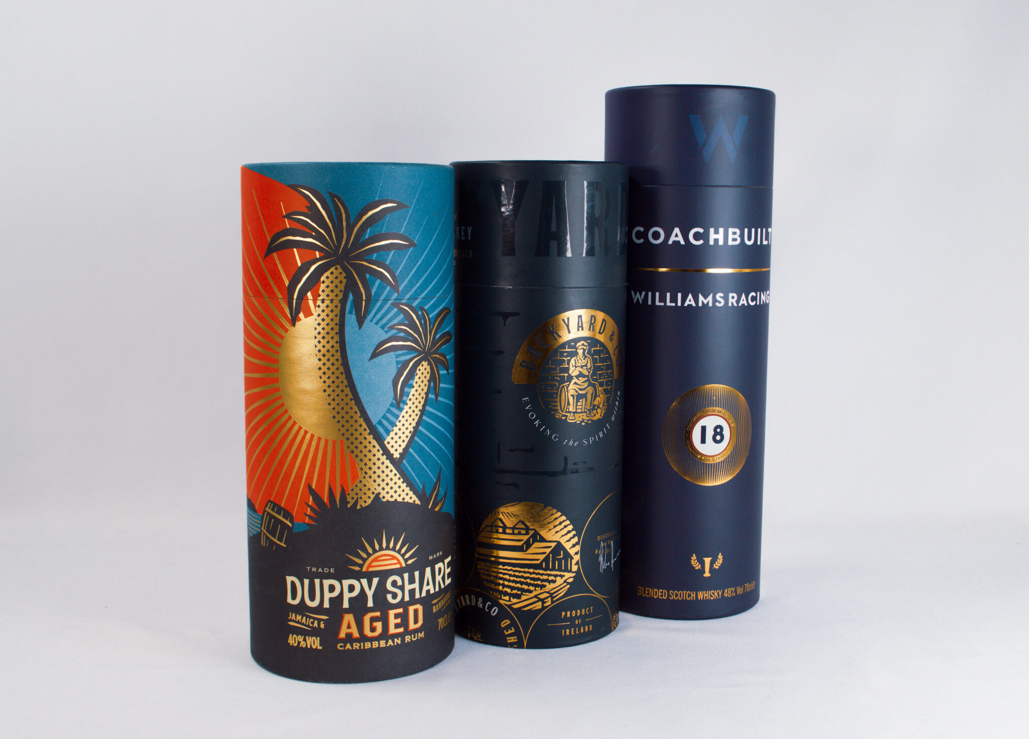 Alcohol & Bottle Cardboard Tubes - Comet Packaging