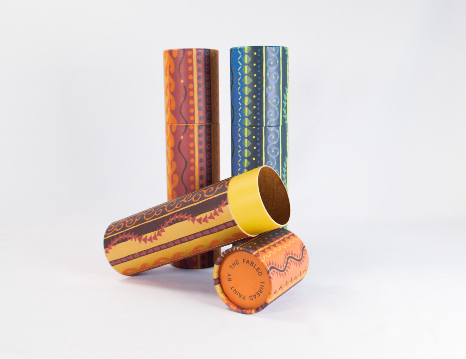 Custom Butt Jointed Cylinder Boxes - Comet Packaging