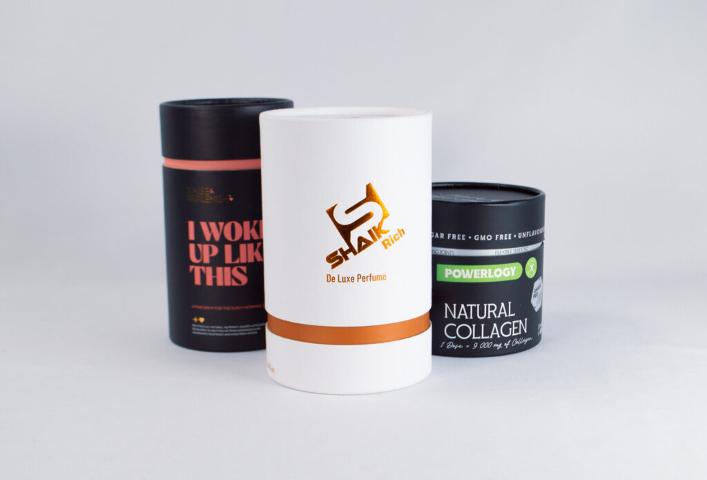 Custom Butt Jointed Cylinder Boxes - Comet Packaging