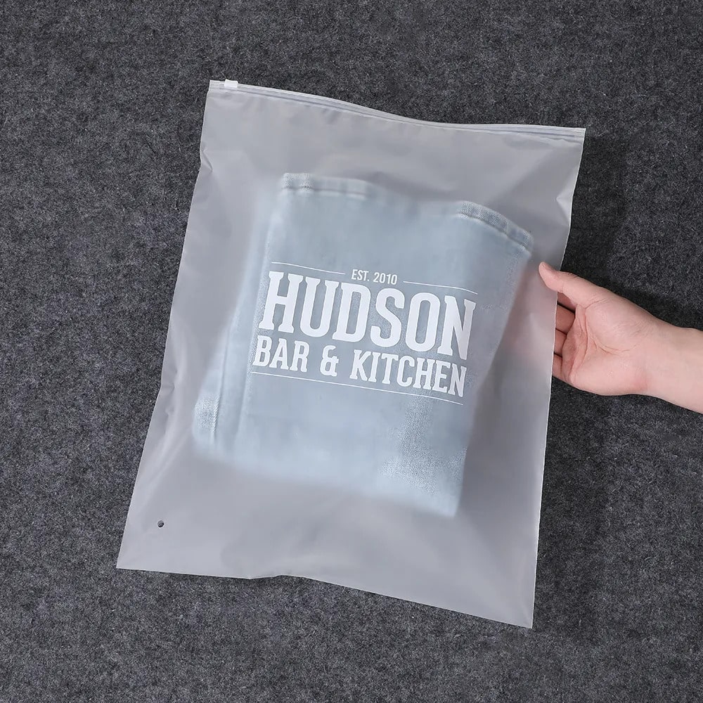 Custom Printed Frosted Zip Lock Bags - Comet Packaging